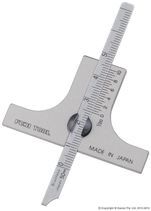 Metric Pocket Depth Gauge - P&A Engineering Supplies