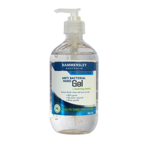 Anti Bacterial Gel 500ml – Bacterial protection for Hands (Box of 12 ...